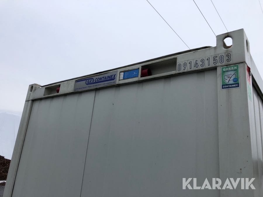 Klaravik Auktioner | Kontorsmoduler CTX Containex 20 TP-9