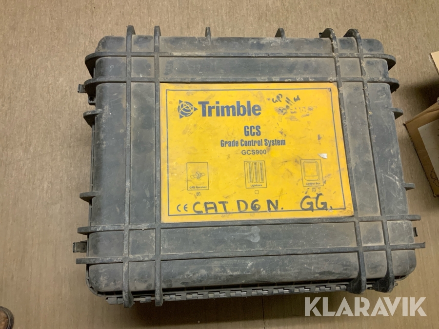 GPS utrustning Trimble GCS900, Götene, Klaravik auktioner