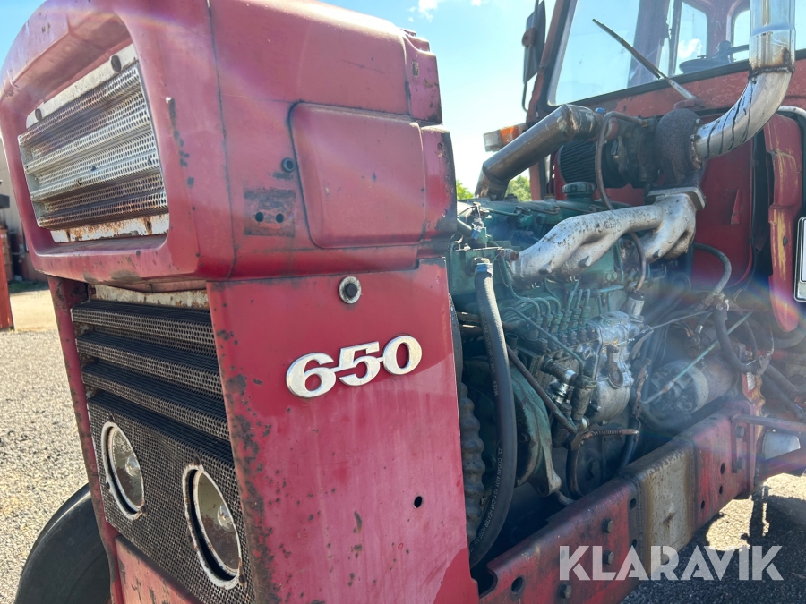 Traktor Volvo 650, Vara, Klaravik auktioner