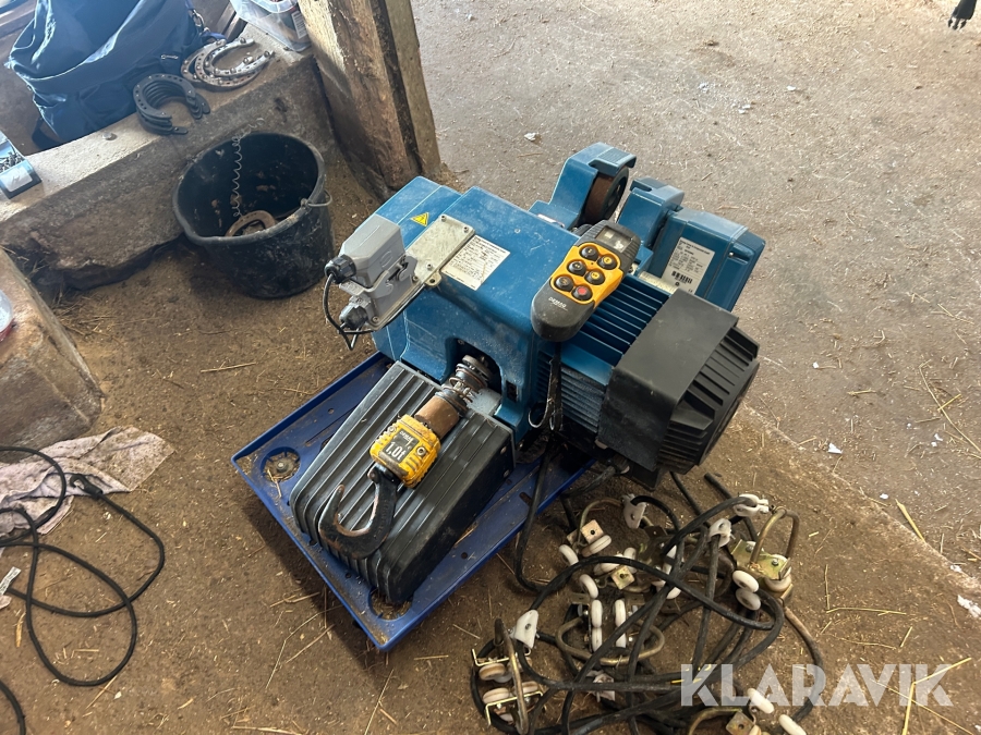 Telfer Demag E22, Heby, Klaravik auktioner