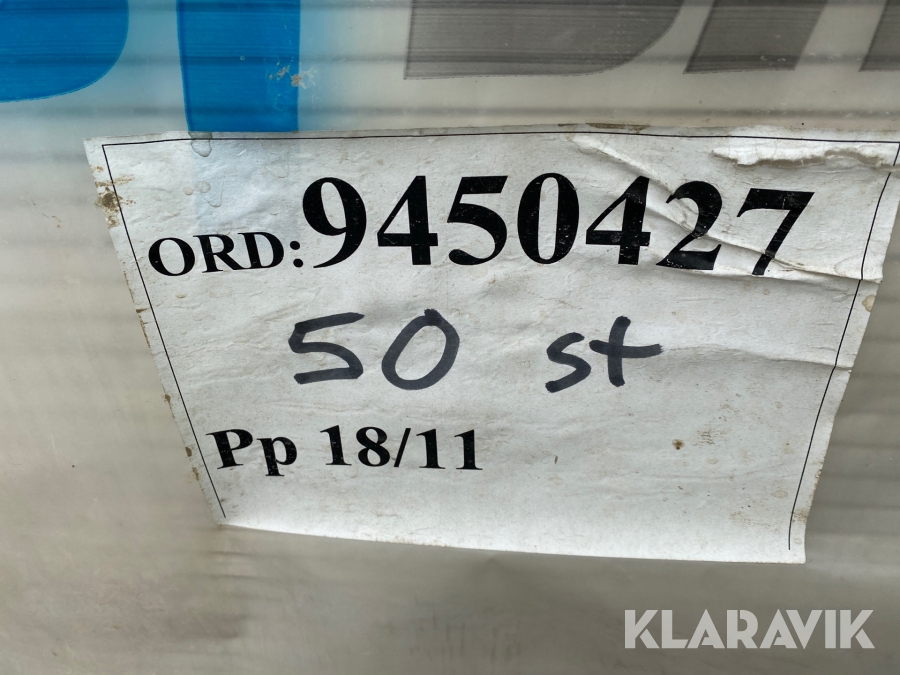 Klaravik Auktioner | Parti med Gips ca 90st skivor Gyproc Normal Ergo ...