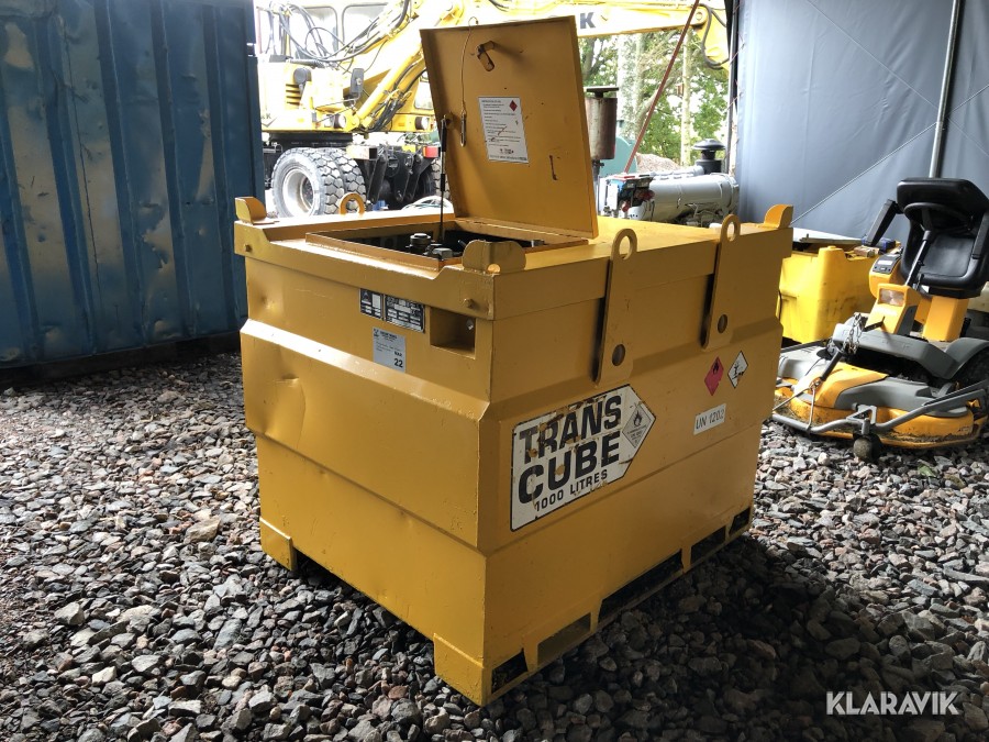 Tank Transcube med handpump 1000 liter