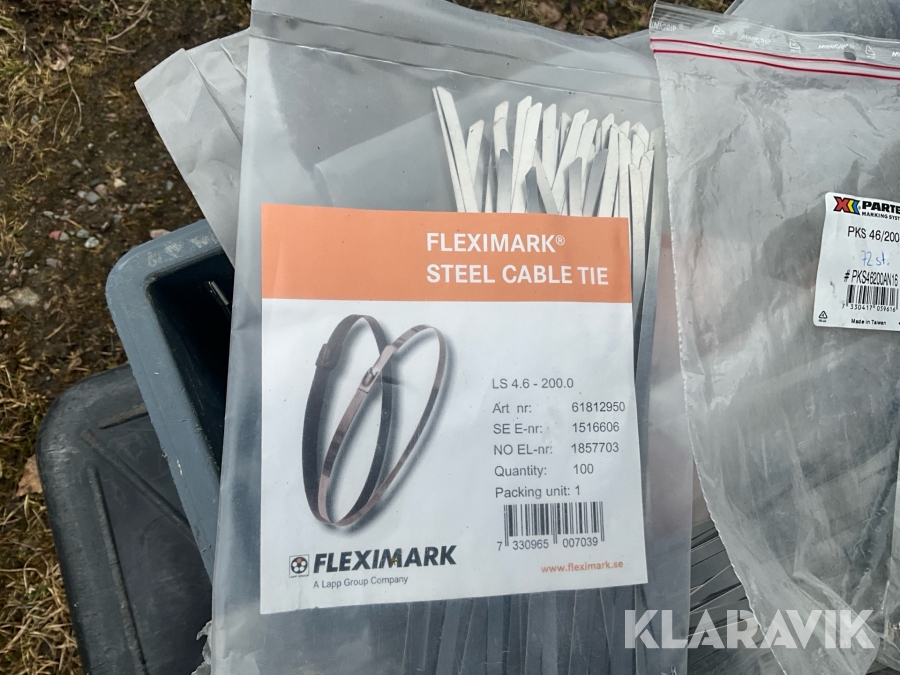 Buntband Fleximark, Vetlanda, Klaravik auktioner