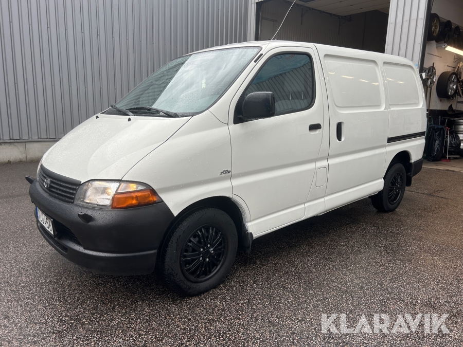 Skåpbil Toyota Hiace, Halmstad, Klaravik auktioner