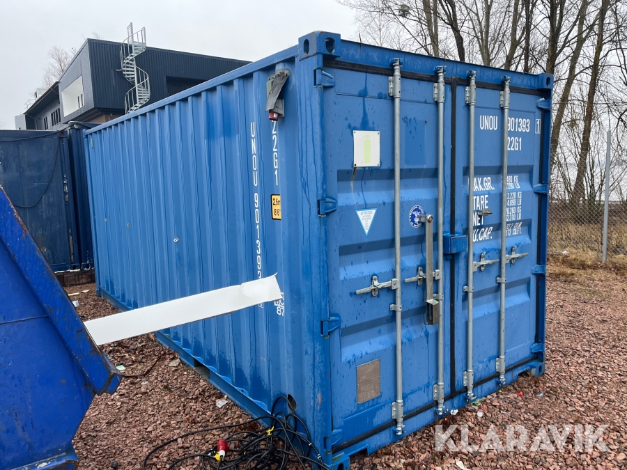 Container 20 fot, Västerås, Klaravik auktioner