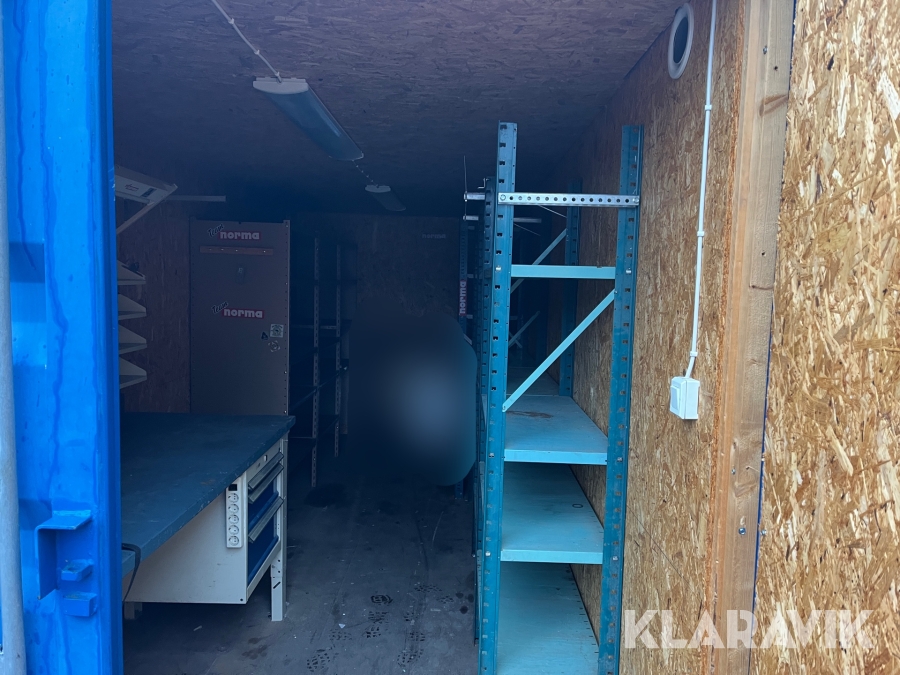 Container 20 fot, Västerås, Klaravik auktioner