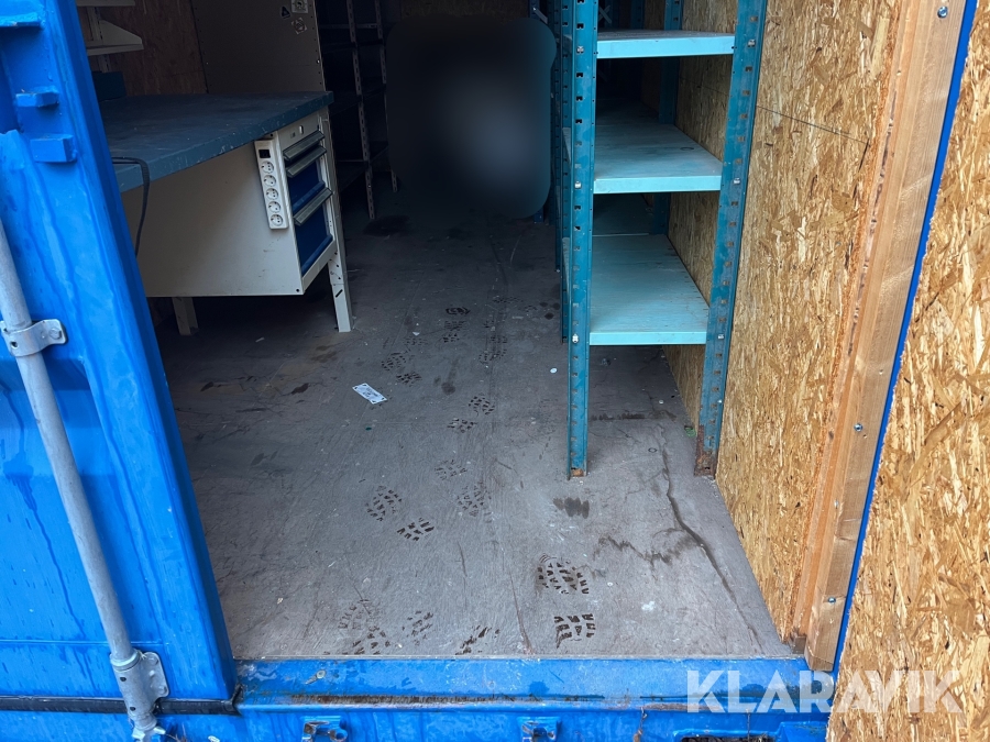 Container 20 fot, Västerås, Klaravik auktioner