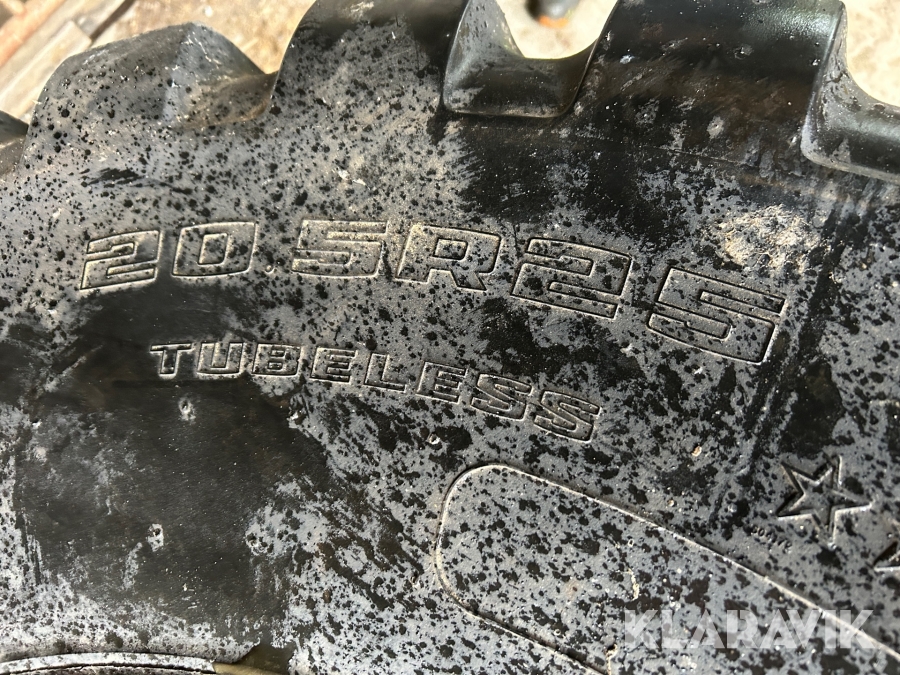 Hjullastardäck Good Year TL3A+, Mark, Klaravik auktioner