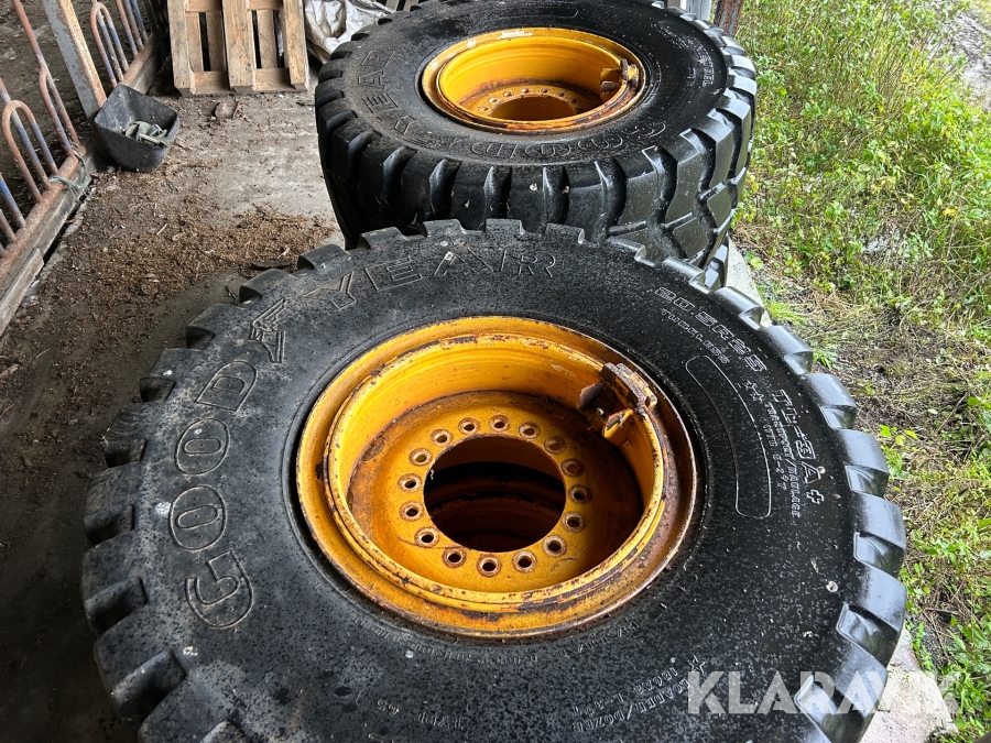 Hjullastardäck Good Year TL3A+, Mark, Klaravik auktioner