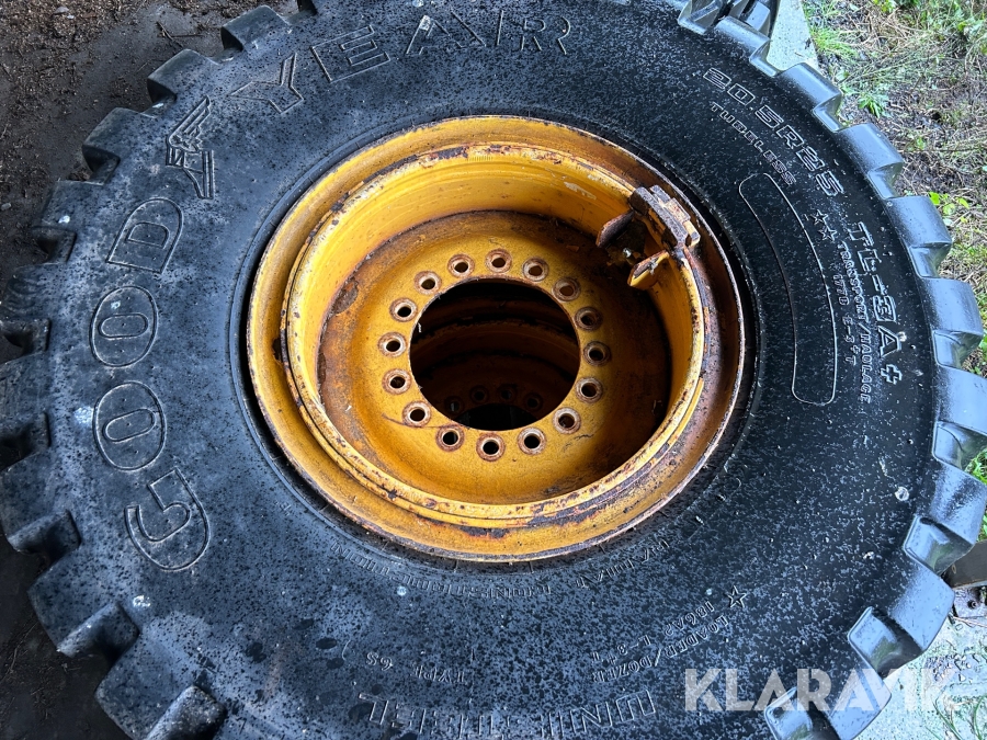 Hjullastardäck Good Year TL3A+, Mark, Klaravik auktioner