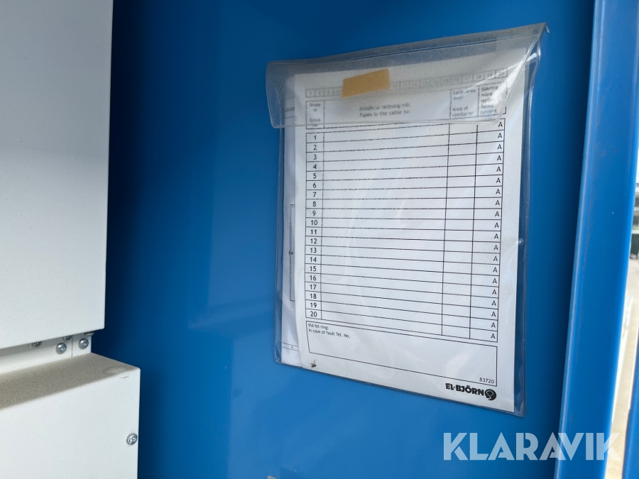 Elcentral El-Björn ZFSF 125 EN, Stockholm, Klaravik auktione