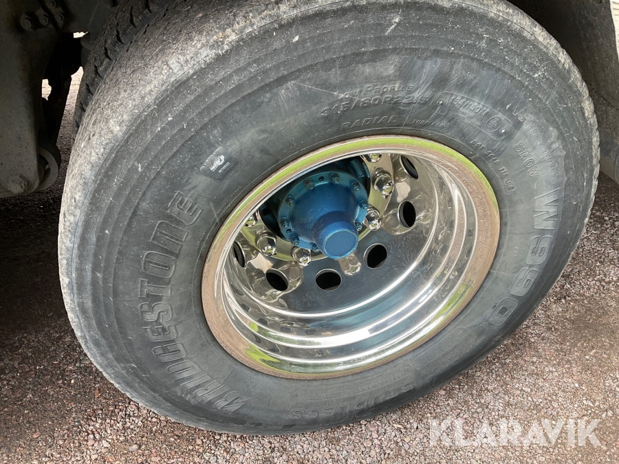 Lastväxlare Scania R164 480 tridem, Tibro, Klaravik auktione