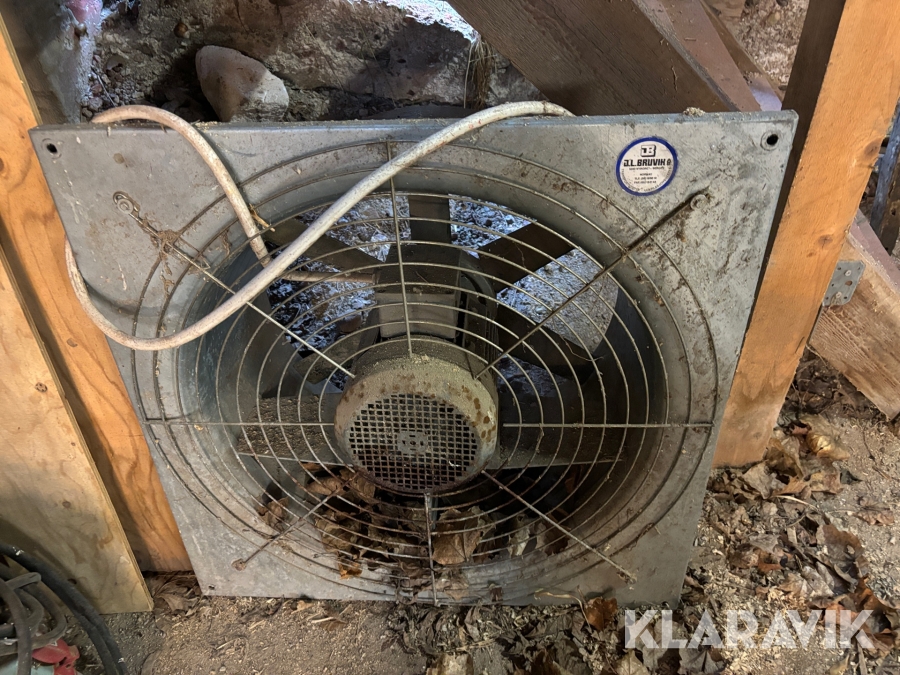 Fläkt J.L Bruvik AB, Östhammar, Klaravik auktioner