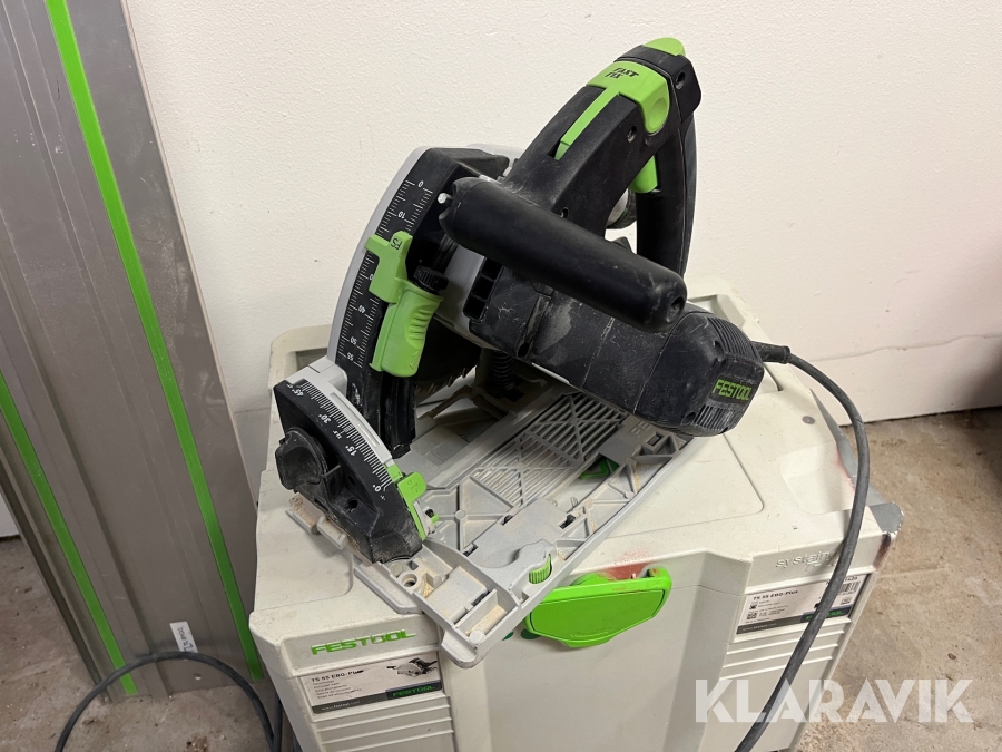 Sänksåg med skena Festool TS55 REBQ, Upplands Väsby, Klar