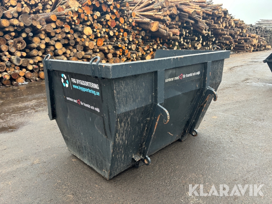 Container 2,5 m3, Falkenberg, Klaravik auktioner