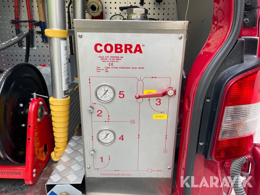 Skärsläckare Volkswagen Transporter Tdi 4 motion, Tanum, Kla