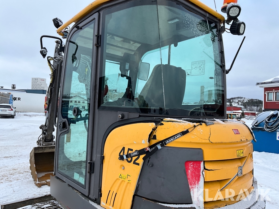 Grävmaskin Volvo ECR48C, Kiruna, Klaravik auktioner