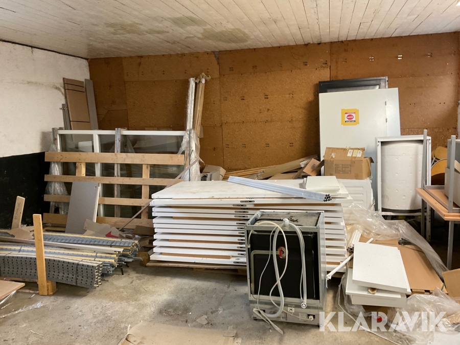 Diverse byggmaterial, Malmö, Klaravik auktioner