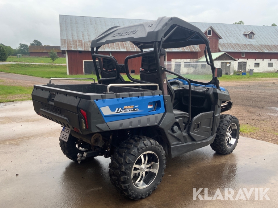 ATV CF moto 550 EFI UFORCE, Vetlanda, Klaravik auktioner