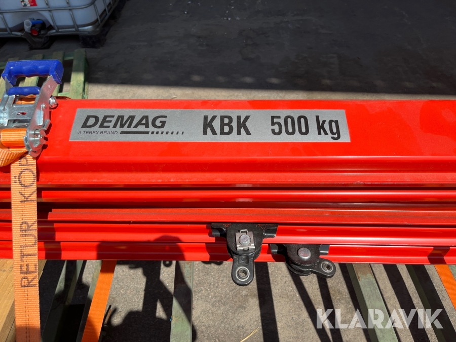 Traversbalk / Lättlastsystem Demag KBK, Köping, Klaravik auk