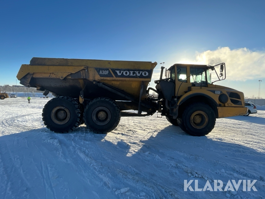 Dumper Volvo A30F, Kiruna, Klaravik auktioner