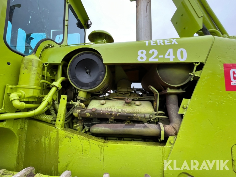 Bandschaktare Bulldozer Terex 82-40, Jönköping,