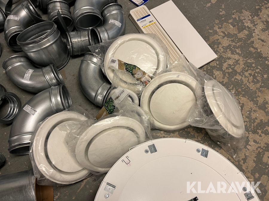 Ventilationsdelar , Stockholm, Klaravik auktioner