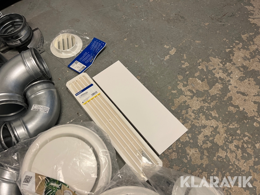 Ventilationsdelar , Stockholm, Klaravik auktioner