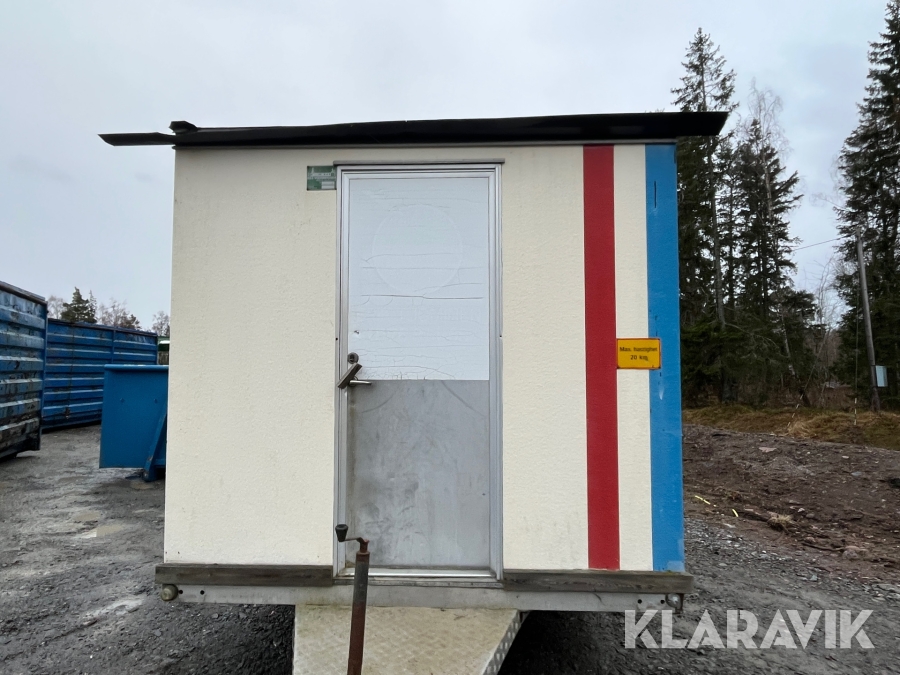 Personalvagn Kils Volymbyggen, Norrtälje, Klaravik auktioner