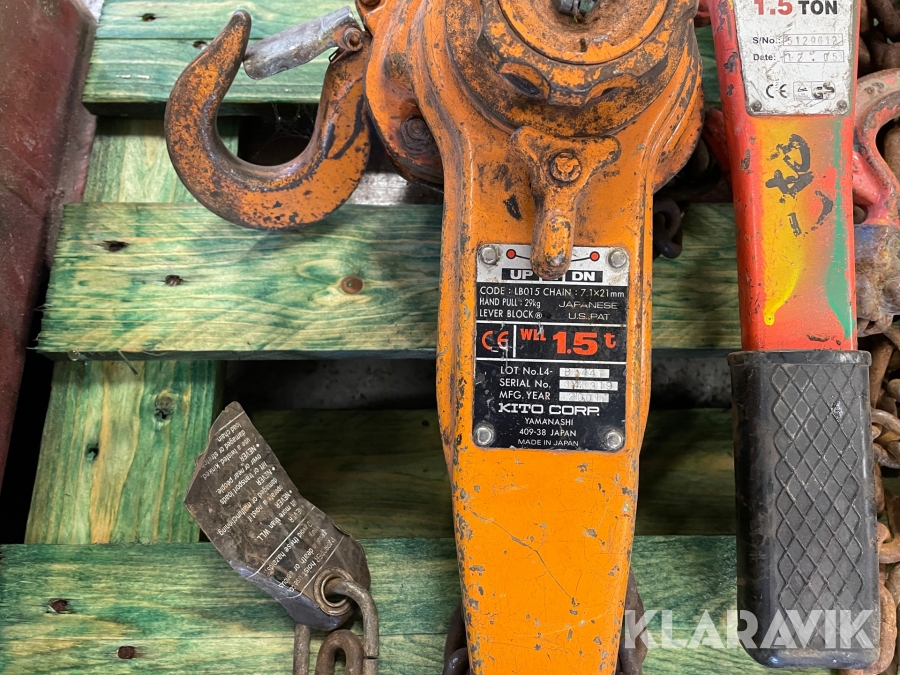 Lyftblock 7 st, Sundsvall, Klaravik auktioner