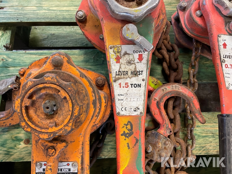 Lyftblock 7 st, Sundsvall, Klaravik auktioner