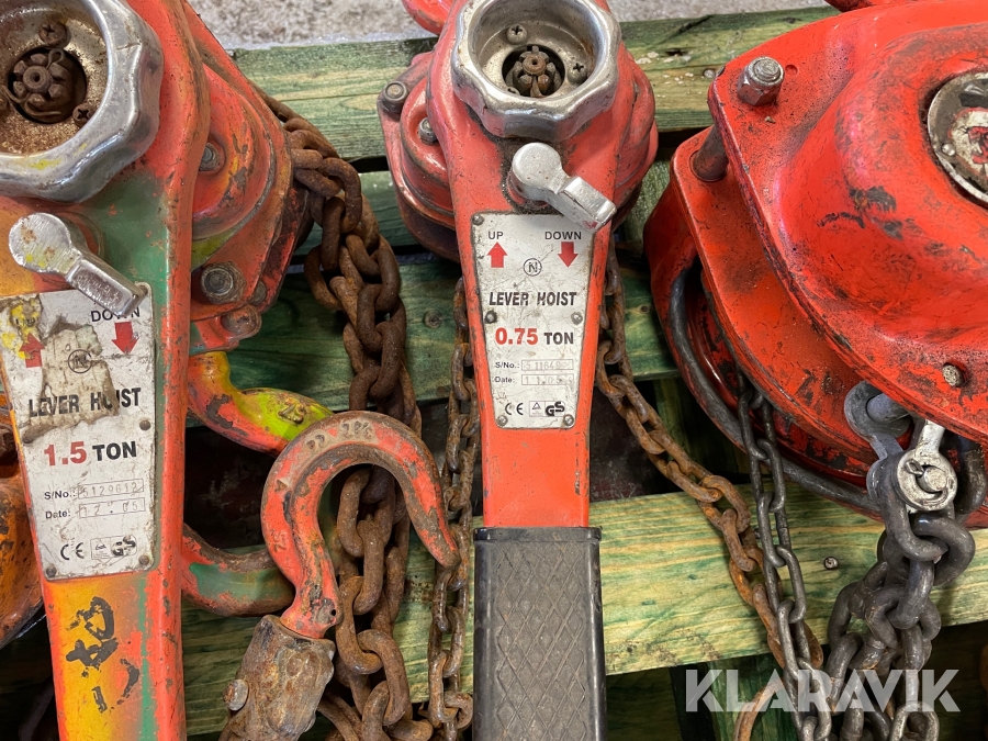 Lyftblock 7 st, Sundsvall, Klaravik auktioner