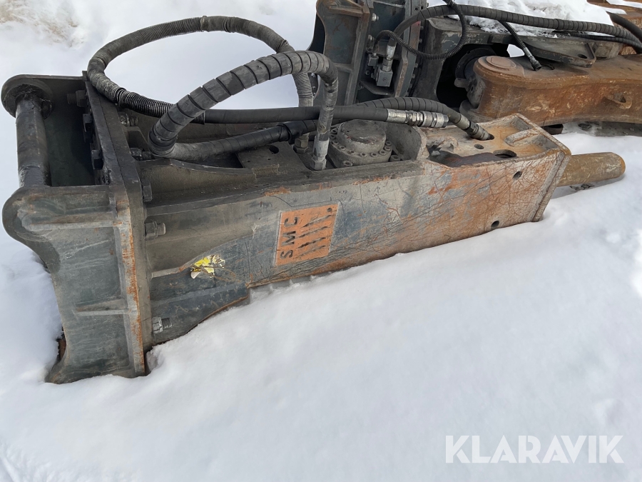 Hydraulhammare Smc, Umeå, Klaravik auktioner