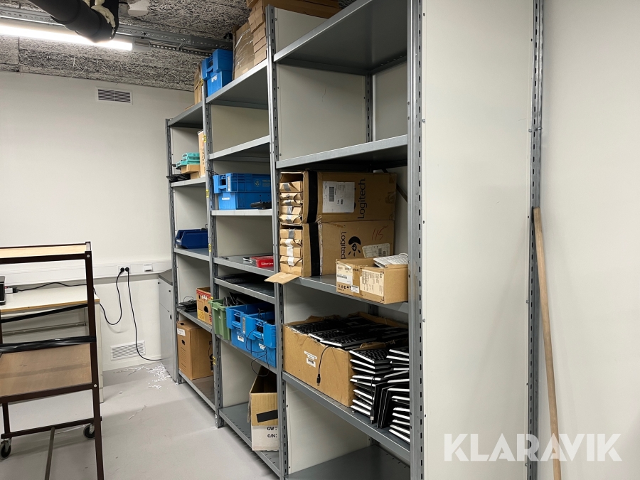 Lagerhyllor, Lidingö, Klaravik auktioner