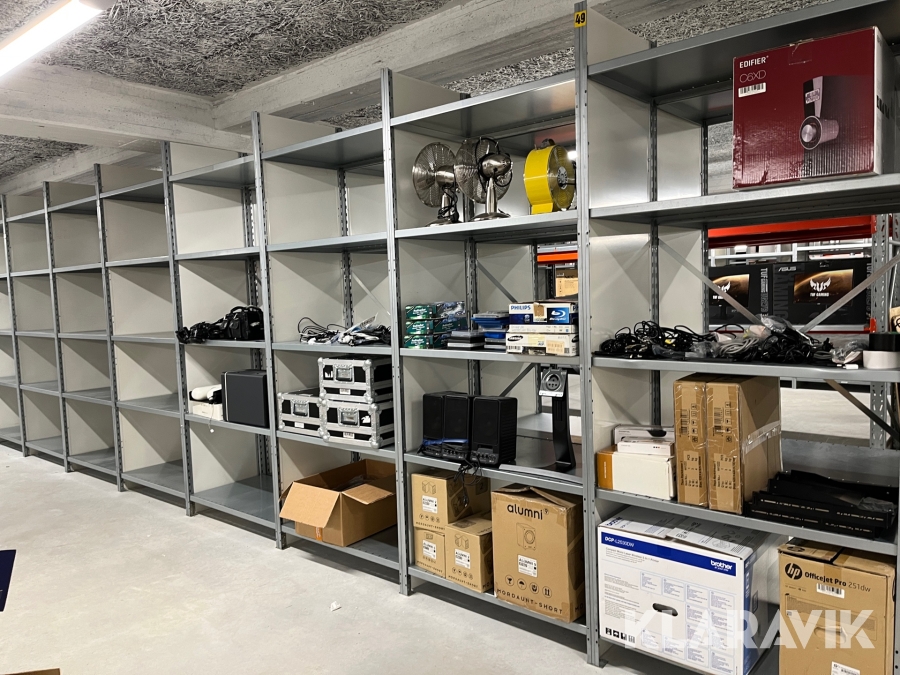 Lagerhyllor, Lidingö, Klaravik auktioner