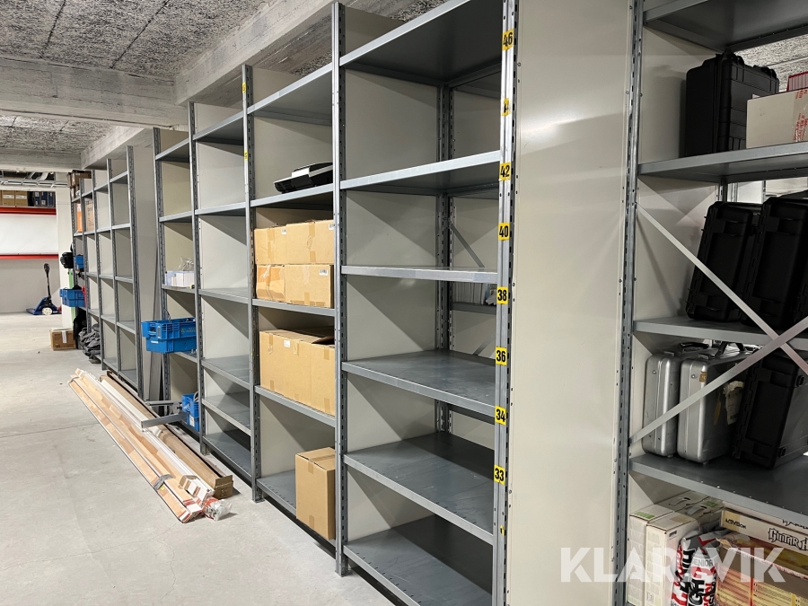 Lagerhyllor, Lidingö, Klaravik auktioner