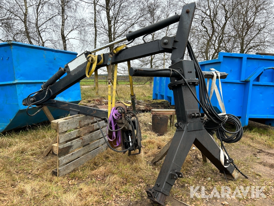 Skogskran till traktor, Svenljunga, Klaravik auktioner