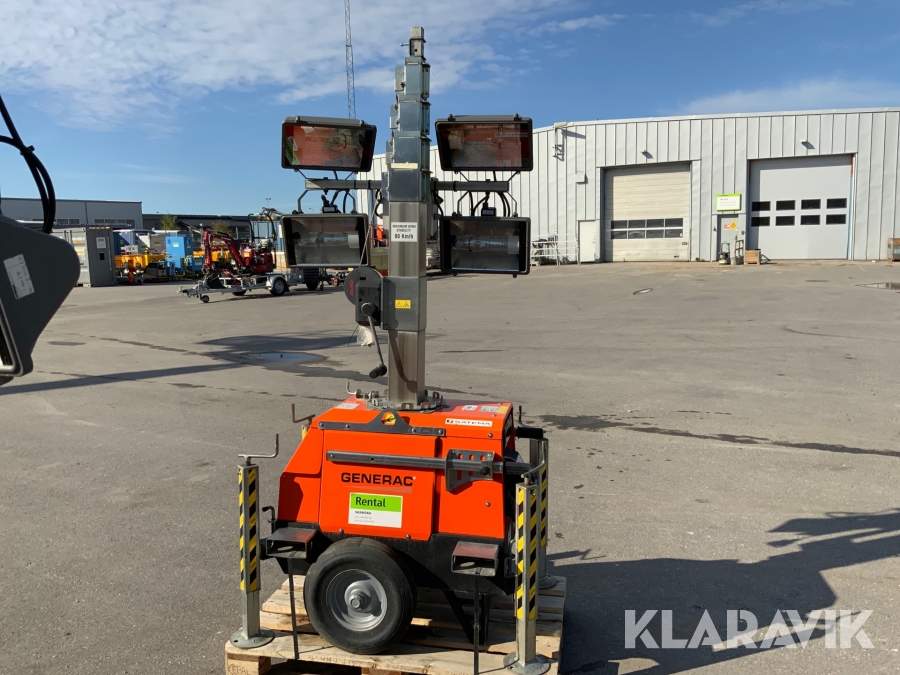 Belysningsmast Satema Generac Link Tower, Umeå, Klaravik auk