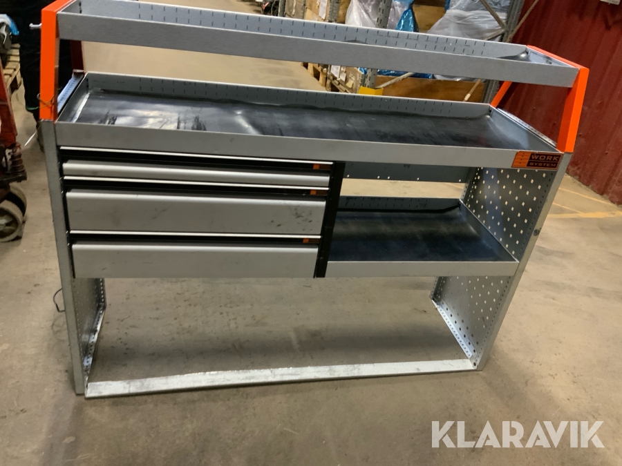 Verktygsinredning Work System , Skövde, Klaravik auktioner