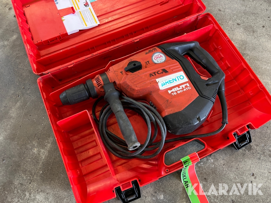 Kombihammare Hilti TE 80, Göteborg, Klaravik auktioner