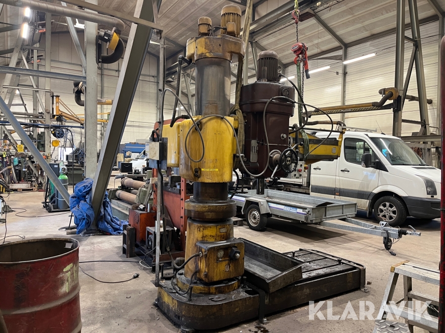 Pelarborrmaskin H. Cegielski Poznan WR50/1,6, Köping, Klarav