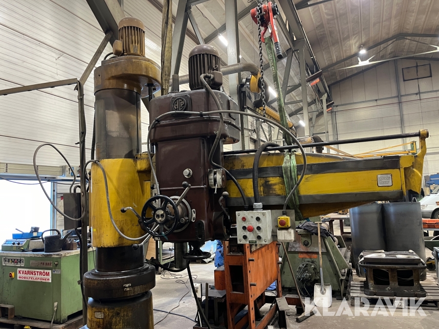 Pelarborrmaskin H. Cegielski Poznan WR50/1,6, Köping, Klarav