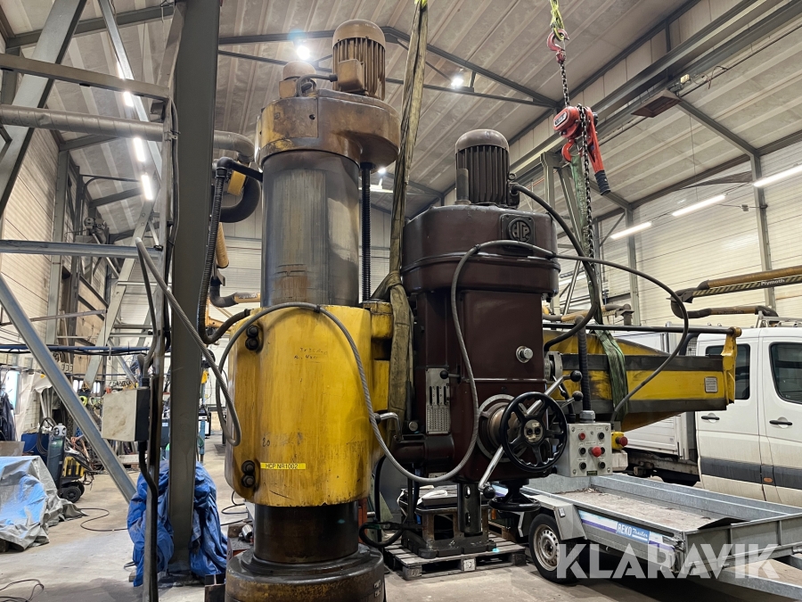 Pelarborrmaskin H. Cegielski Poznan WR50/1,6, Köping, Klarav