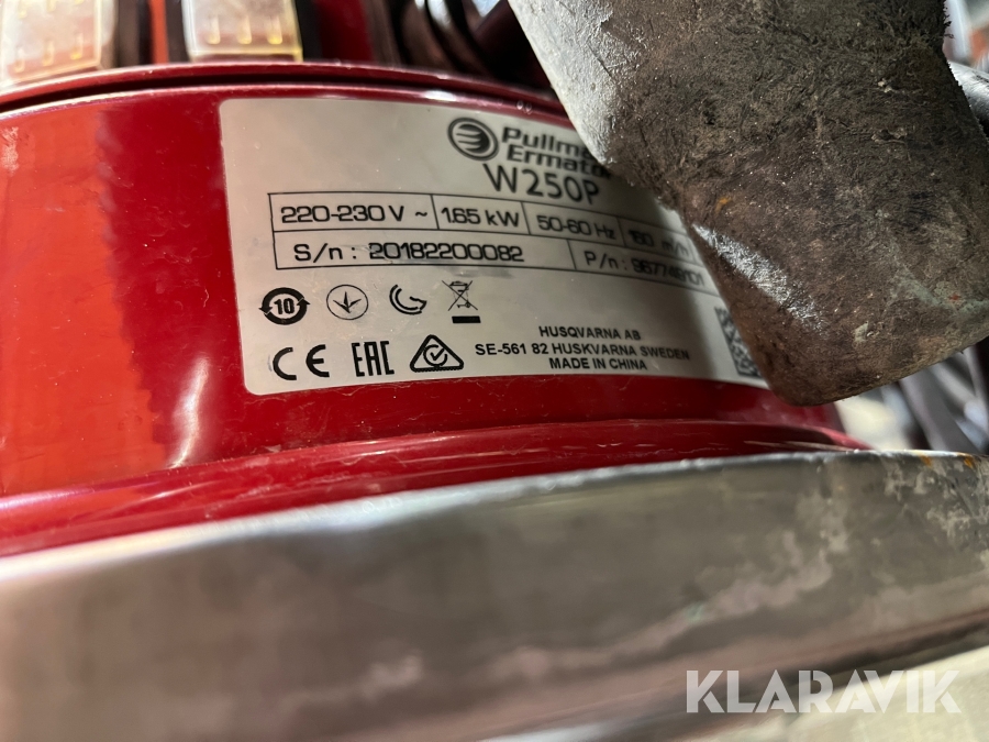 Våtdammsugare Pullman Ermator W250P, Huddinge,