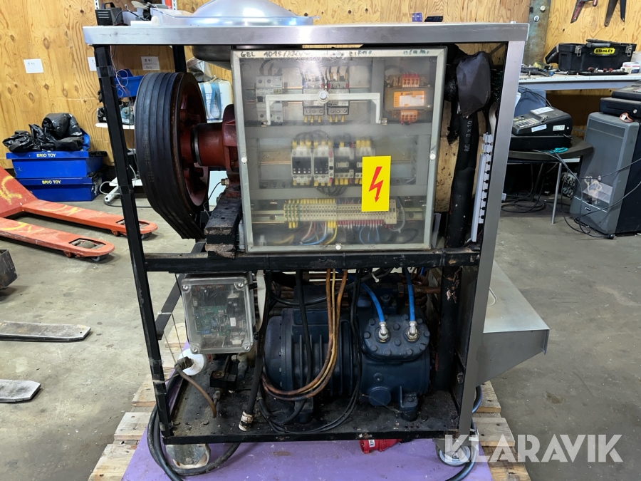 Glassmaskin Bravo Gelmatic 1015E, Markaryd, Klaravik auktion