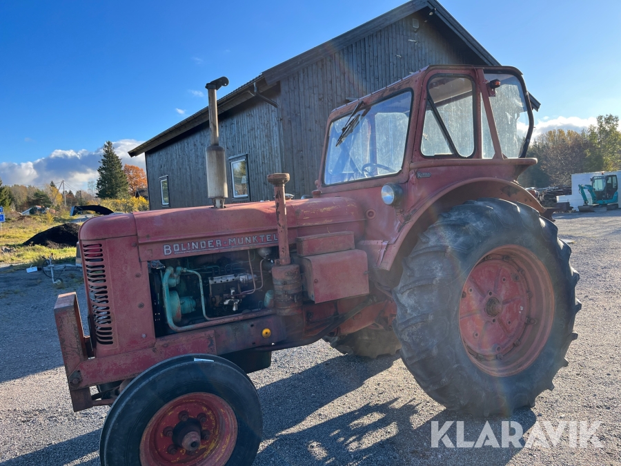 Veterantraktor Bolinder-Munktell BM 55, Norrtälje, Klaravik