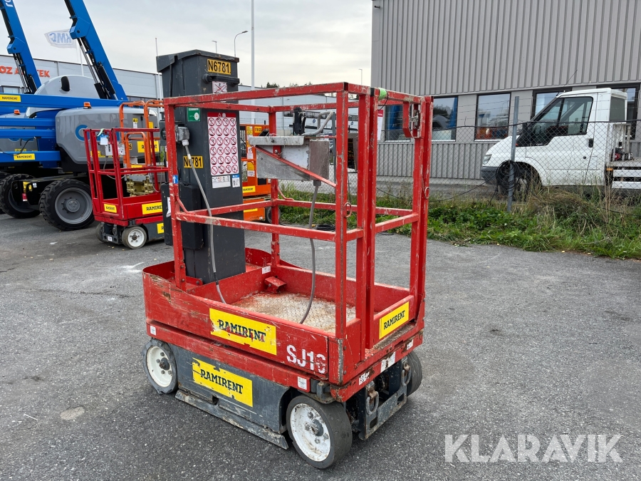Pelarlift SkyJack SJ16, Järfälla, Klaravik auktioner