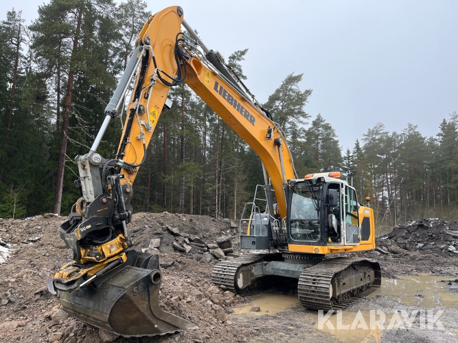 Grävmaskin Liebherr R924 LC, Västerås, Klaravik auktioner
