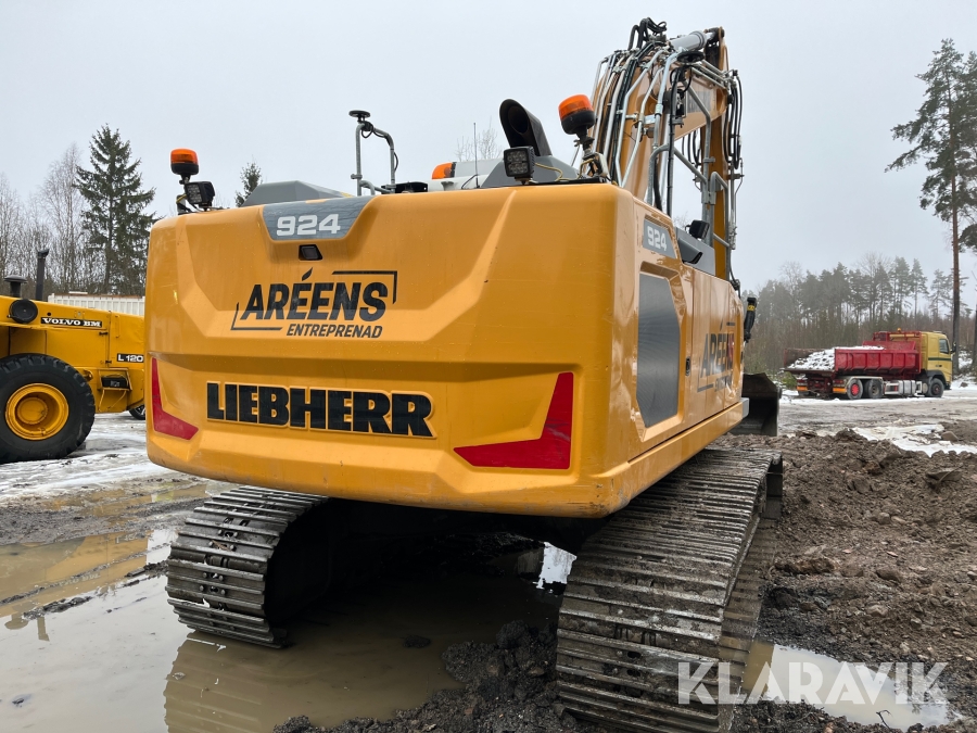 Grävmaskin Liebherr R924 LC, Västerås, Klaravik auktioner