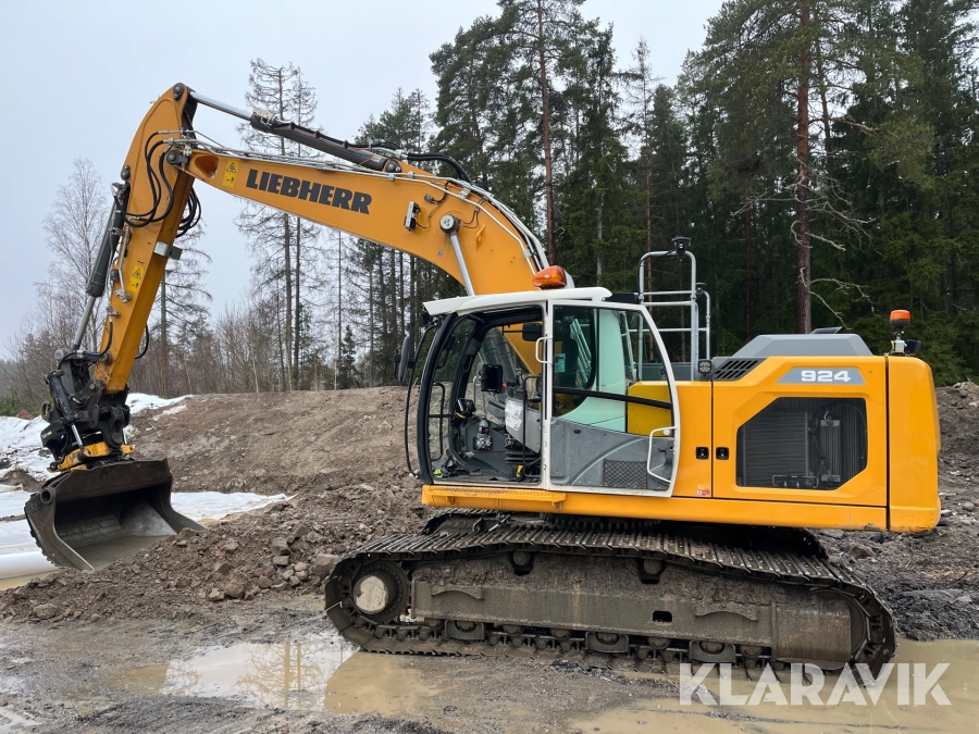 Grävmaskin Liebherr R924 LC, Västerås, Klaravik auktioner